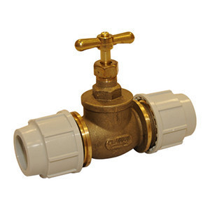 LS - PLASSON Universal Metal Stop Tap (below ground) 20mm