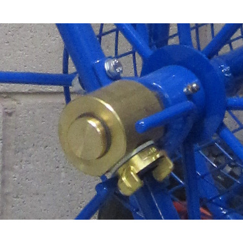 LS - Brass Swivel For Prof. Hose Trolley