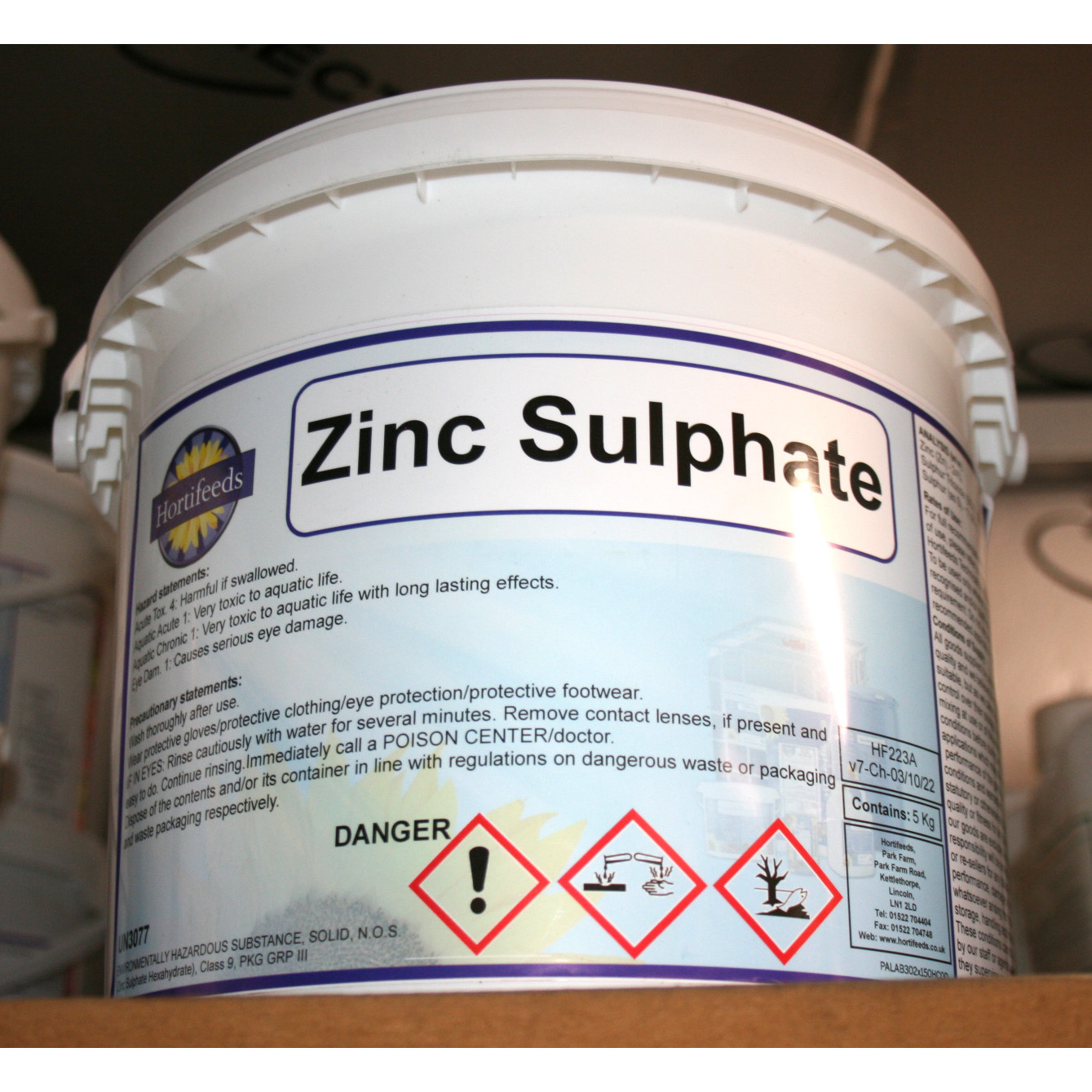 LS - Zinc Sulphate (24% Zn) [25kg] - Bag